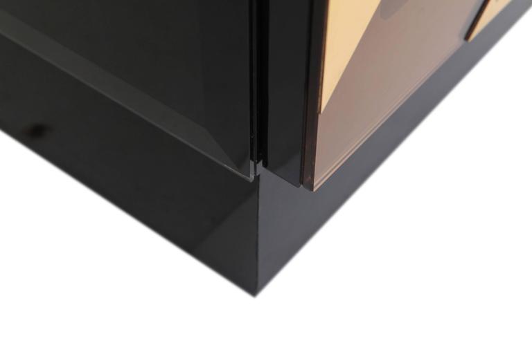 Brass and black drawer commode Victoria's Secret For Sale at 1stDibs ...