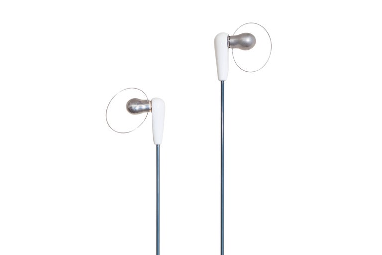 Flos 'Bip-Bip' Floor Lamps by Achille Castiglioni at 1stDibs