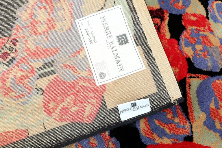 Wool Rug by Pierre Balmain at 1stDibs