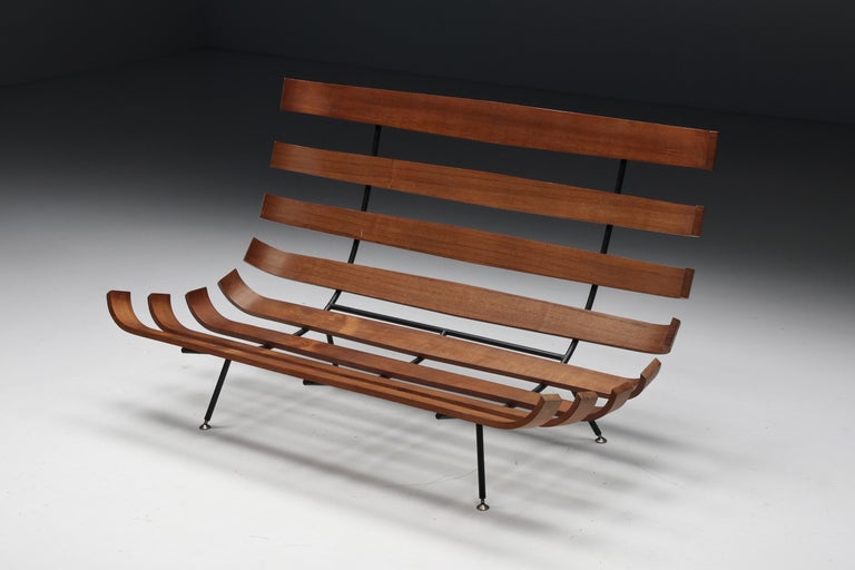 Eisler and Hauner 'Costela' Sofa, 1960s En vente sur 1stDibs