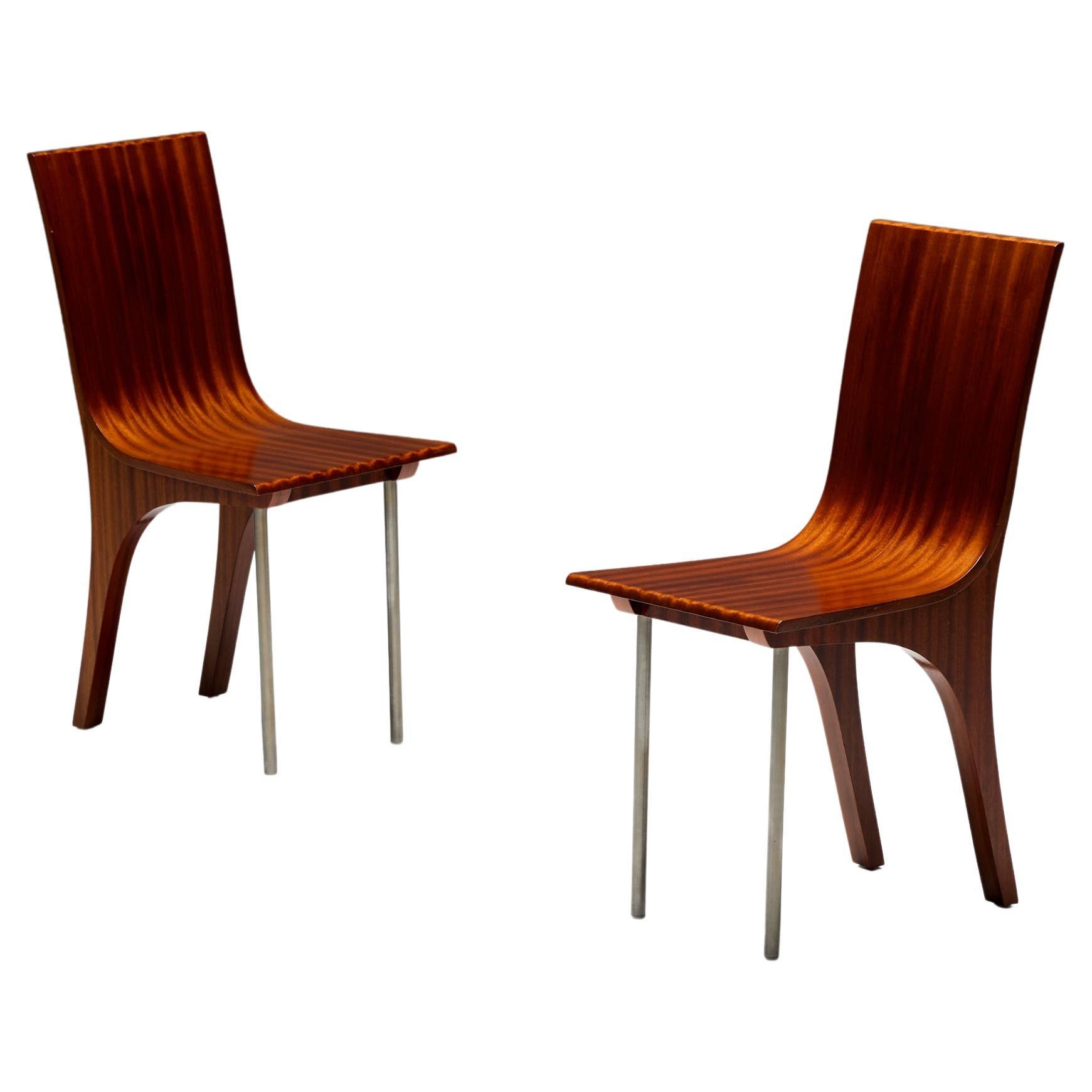 Borek Sipek, "Jansky" Chairs for Driade, Italy, 1980s at 1stDibs ...