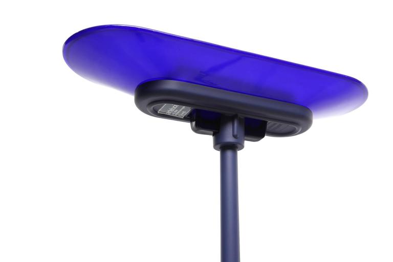 Pair of 'International Klein Blue' Uplighters at 1stDibs