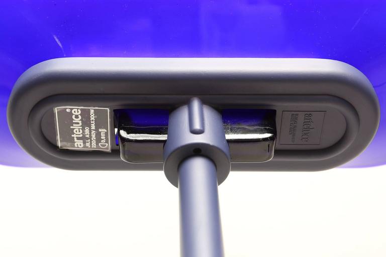 Pair of 'International Klein Blue' Uplighters at 1stDibs