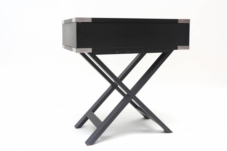 Post-modern 'Director' Side Tables For Sale at 1stDibs