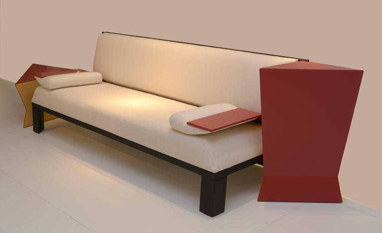 1980s Busnelli Sofa and End Tables at 1stDibs