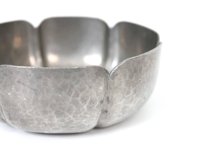 Set of George Gebelein Pewter Bowls at 1stDibs