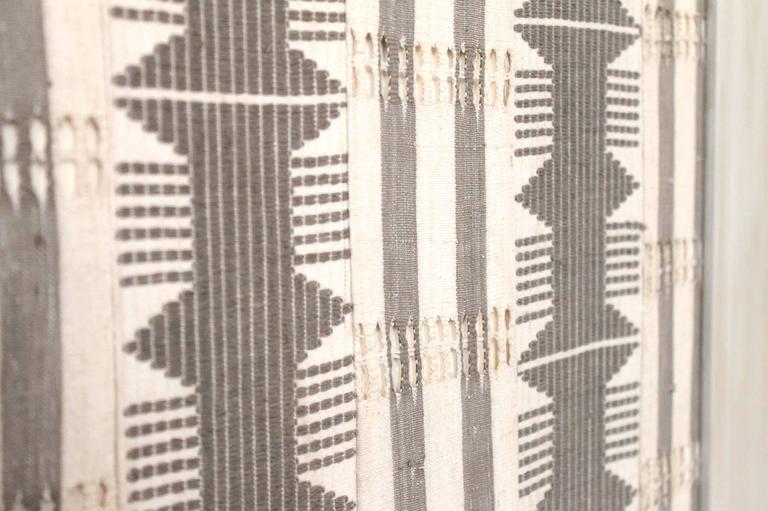 Large Framed Modernist Textile at 1stDibs