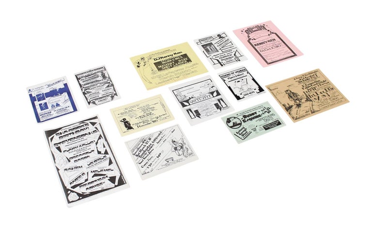 Collection of Early Hip Hop Flyers by Buddy Esquire and Eddie Ed at 1stDibs