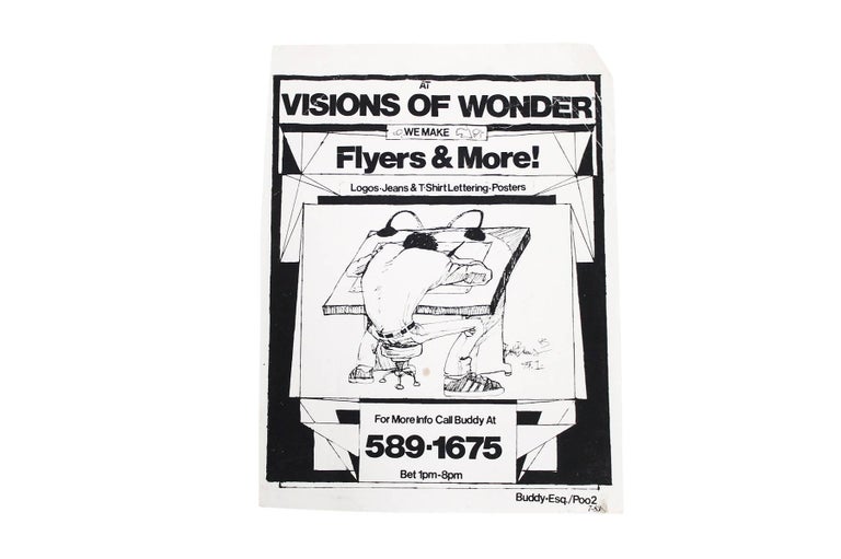Collection of Early Hip Hop Flyers by Buddy Esquire and Eddie Ed at 1stDibs