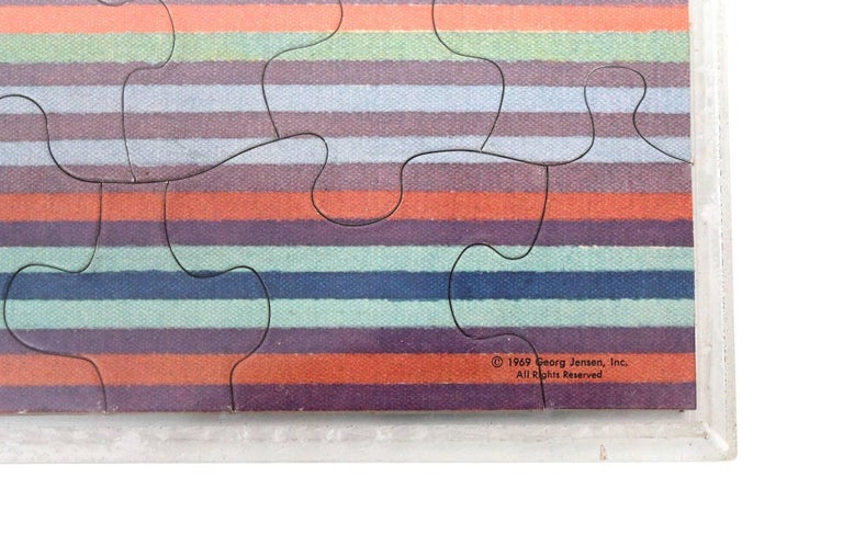 Gene Davis for Georg Jensen Art Puzzle at 1stDibs