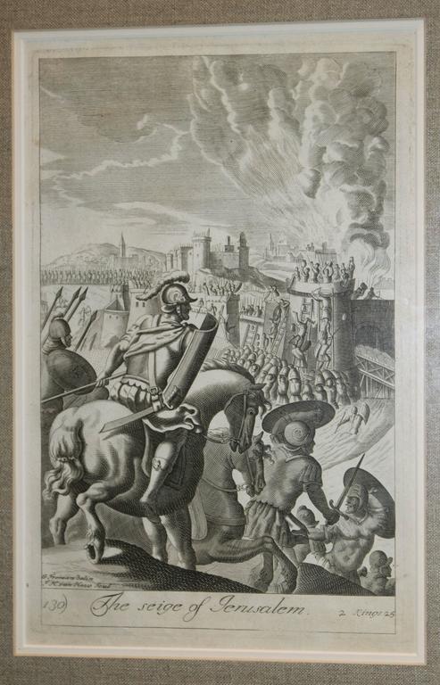 Set of Eight European Fire Related Engravings by G.Freeman Nicely ...
