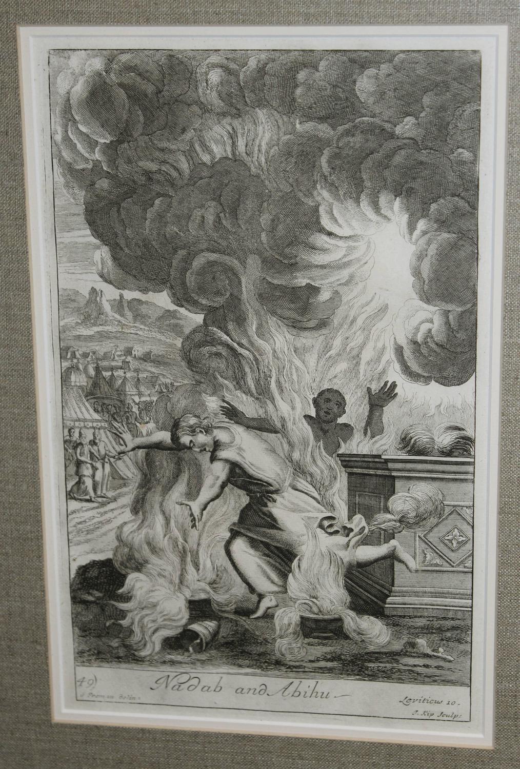 Set of Eight European Fire Related Engravings by G.Freeman Nicely ...