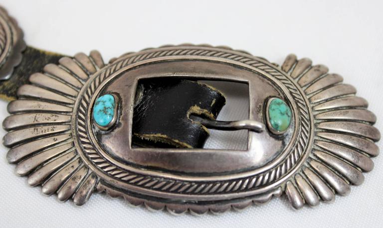 Kenneth Begay Navajo Native American Sterling Silver and Turquoise ...
