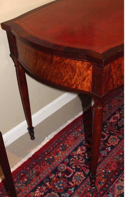 Federal Boston Library Table circa 1800 Attributed to John or Thomas ...