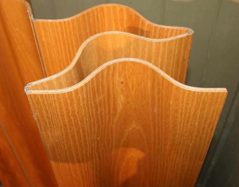 Eames Birch Plywood Six Panel Folding Screen for Herman Miller at 1stDibs