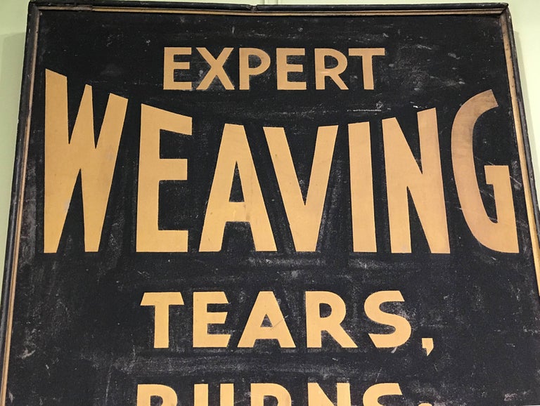 19th Century SoHo District New York Expert Weaving Advertising Trade ...