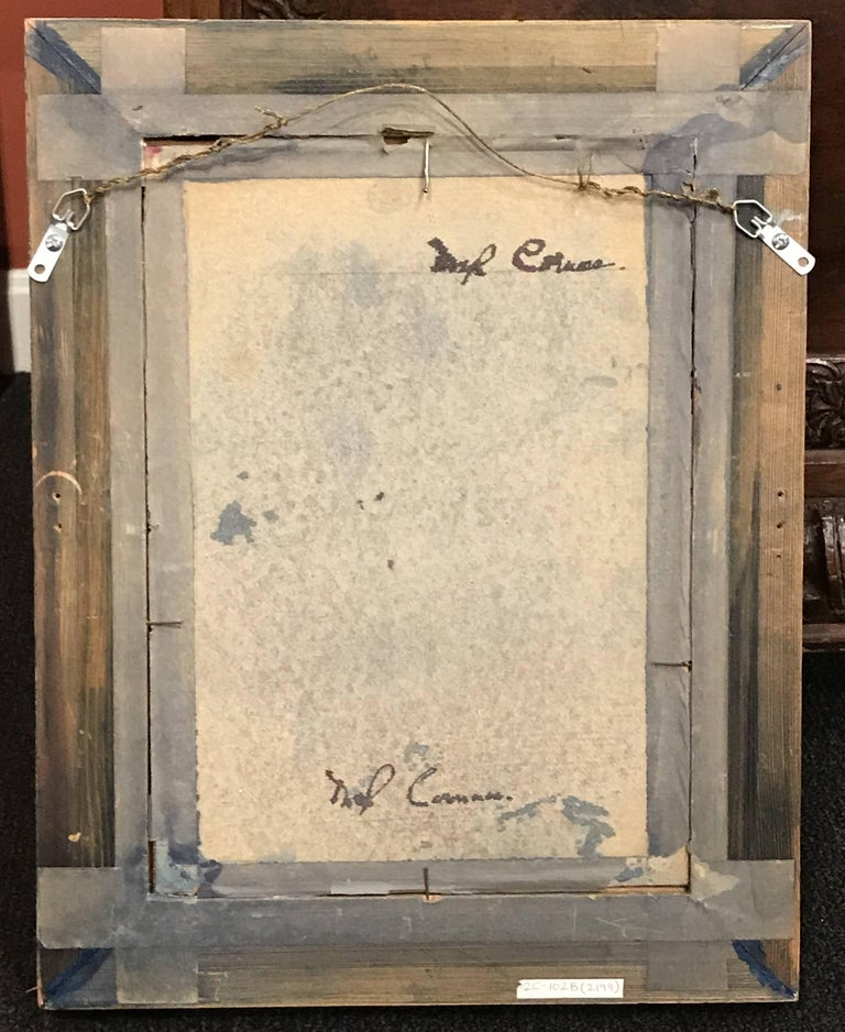 Joseph Cornell Mixed Media Collage with Graphite and Paper Elements at ...