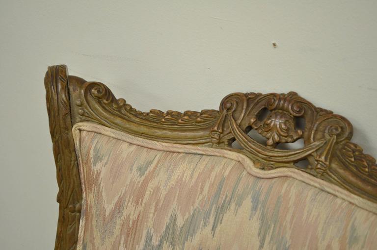 Pair 1940s Hollywood Regency Carved Parlor Chairs Attributed to ...