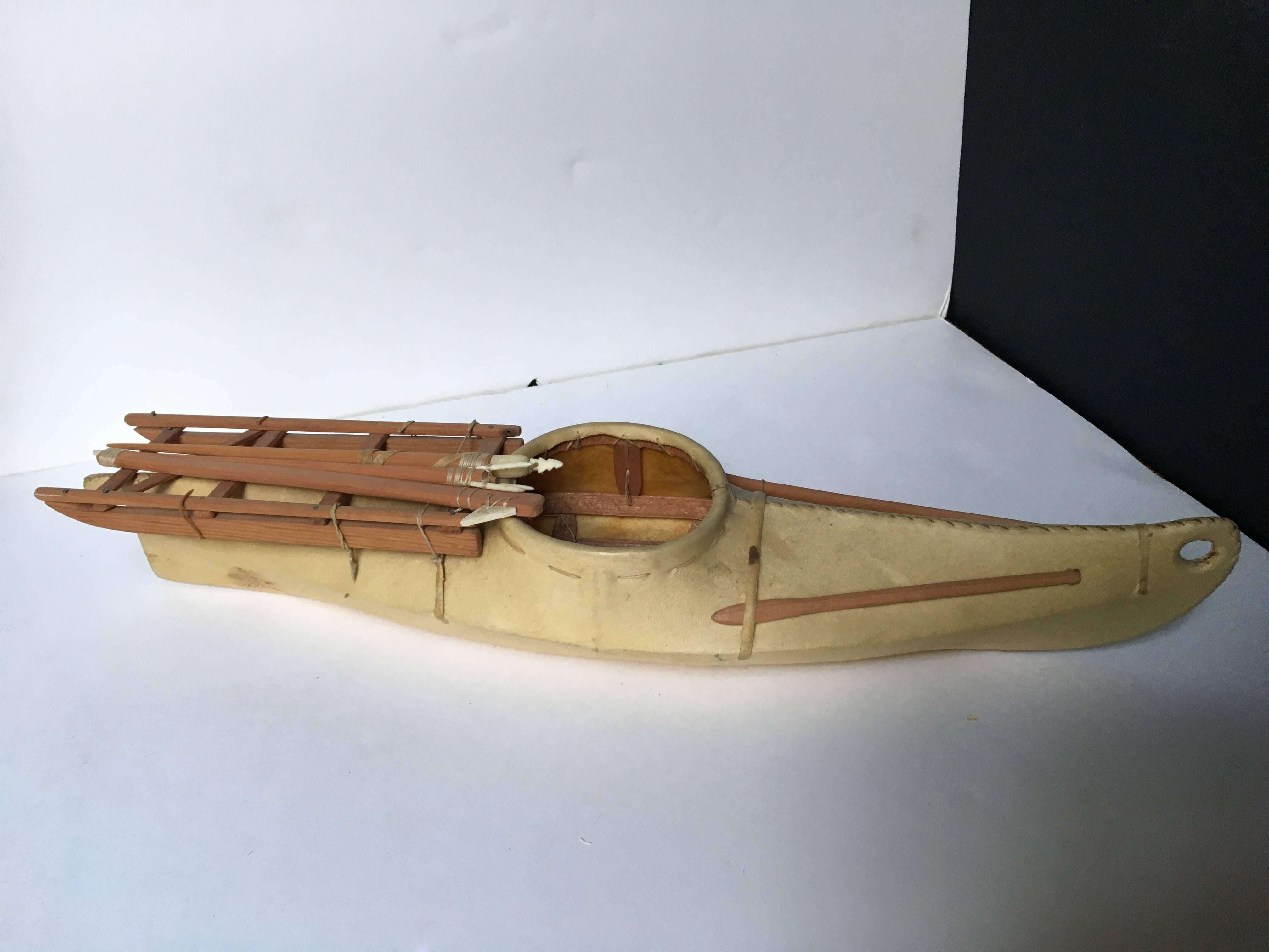 Inuit Model Kayak at 1stDibs