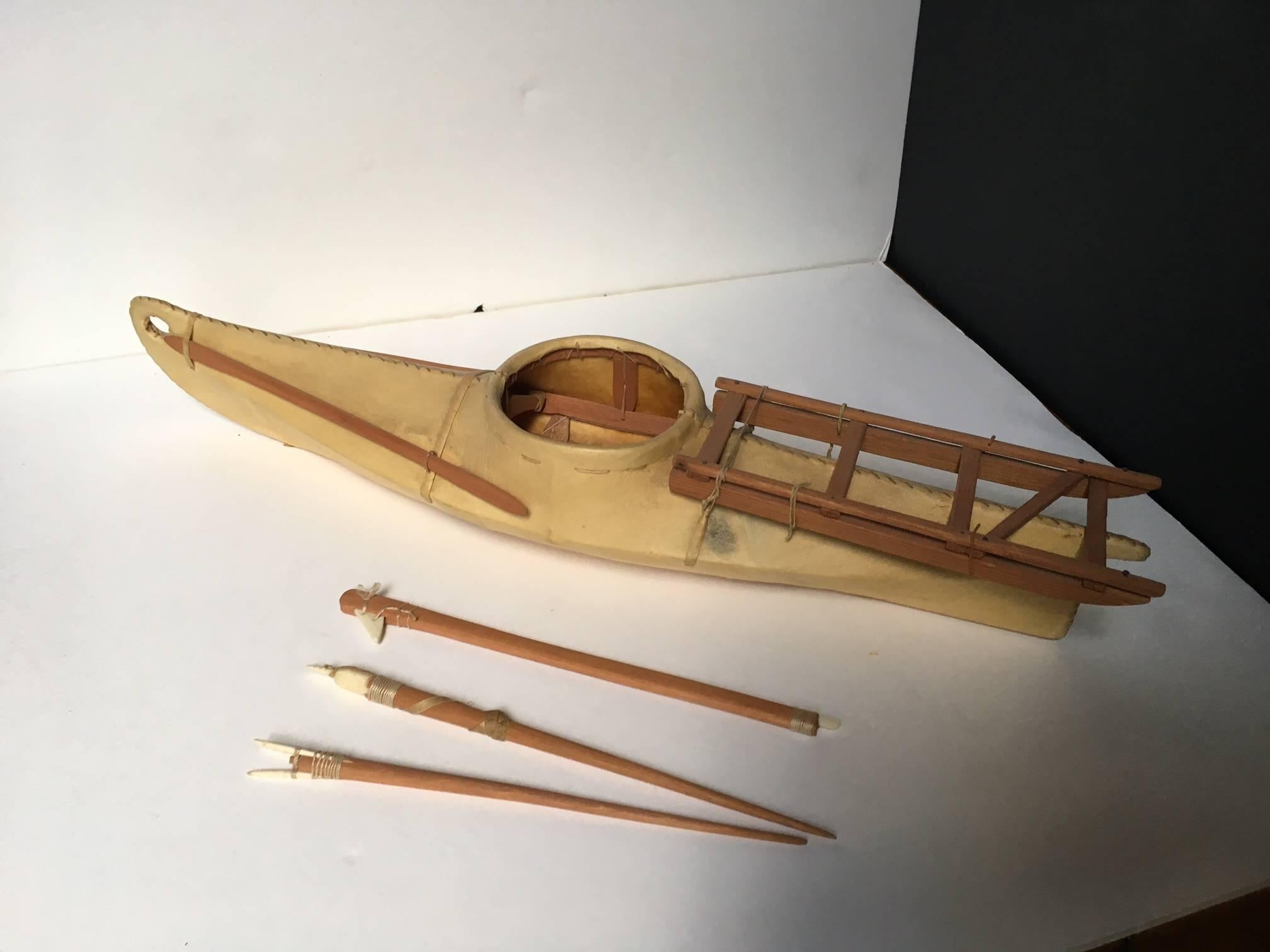 Inuit Model Kayak at 1stDibs