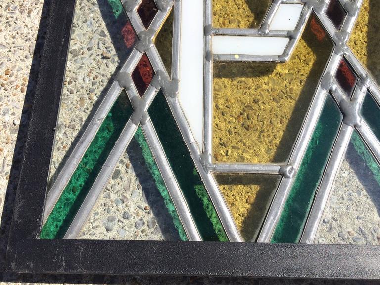 Antique French Stained Glass Shop Signs For Sale at 1stDibs