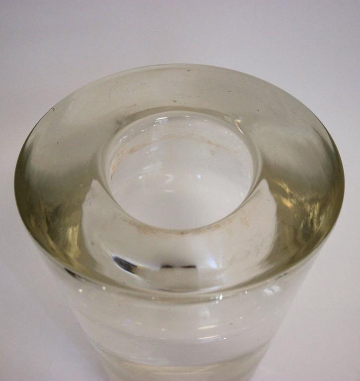 Andries Dirk Copier, Vase, Glass, circa 1940, Denmark For Sale at 1stDibs