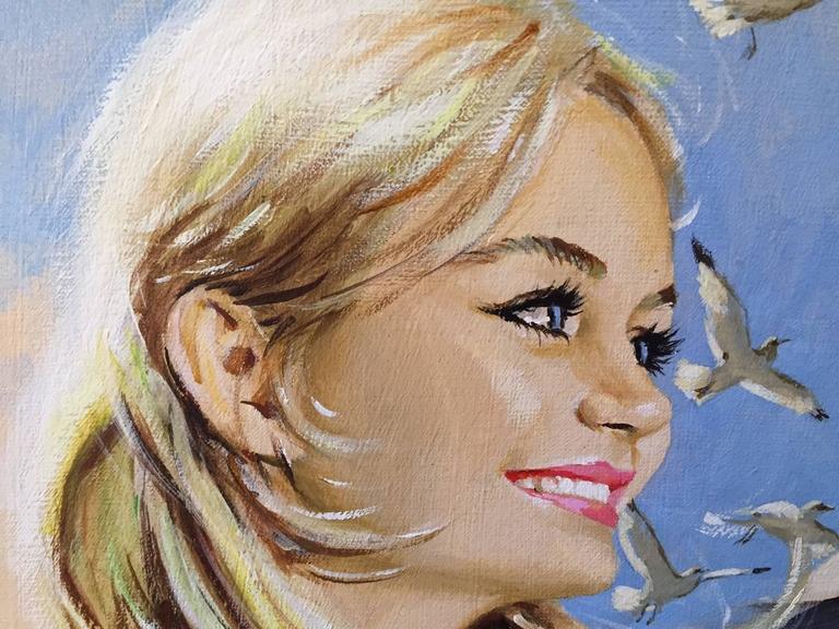 Troels Marstrand or Mars, Oil on Canvas, Signed, Danish, circa 1970 For ...