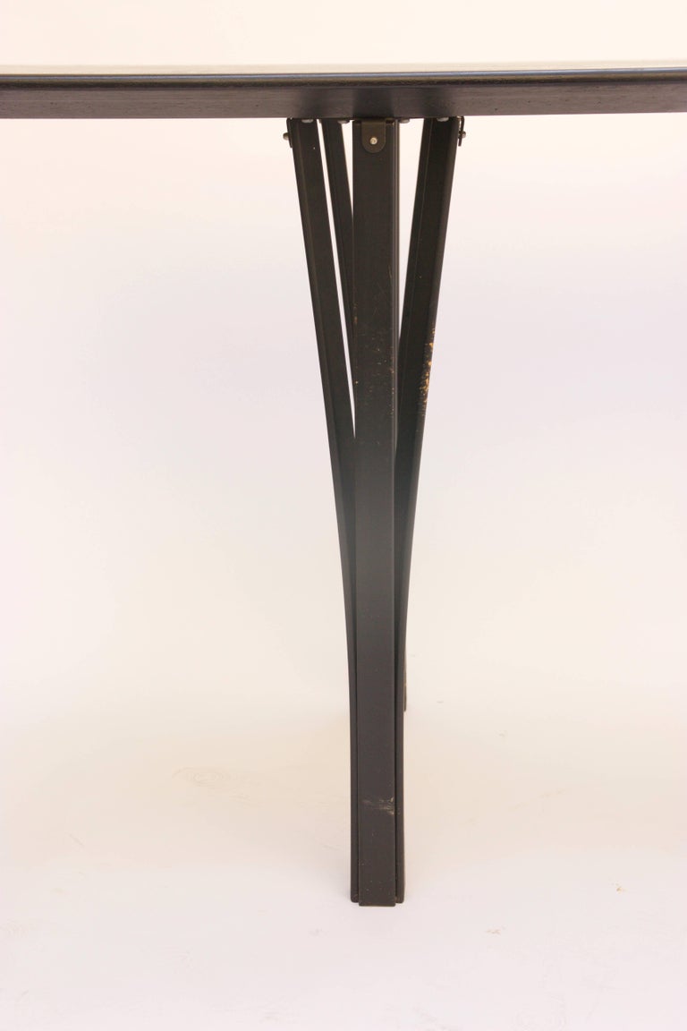 Fritz Hansen, Console, Fritz Hansen, Denmark, 1984 Logo, Wood, circa ...