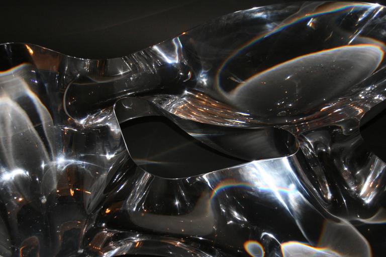 Emmanuel Babled, Table "Quark 30" Plexiglass, Metea Edition, circa 2010, Italy For Sale at 1stDibs