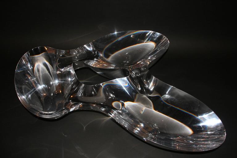 Emmanuel Babled, Table "Quark 30" Plexiglass, Metea Edition, circa 2010, Italy For Sale at 1stDibs