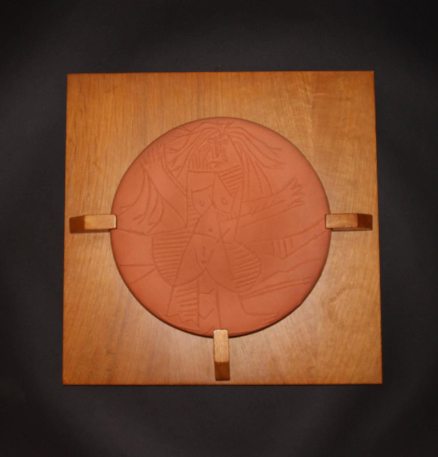 Pablo Picasso, Terracotta Plate, Madoura Plein Feu, Signed and Numbered ...