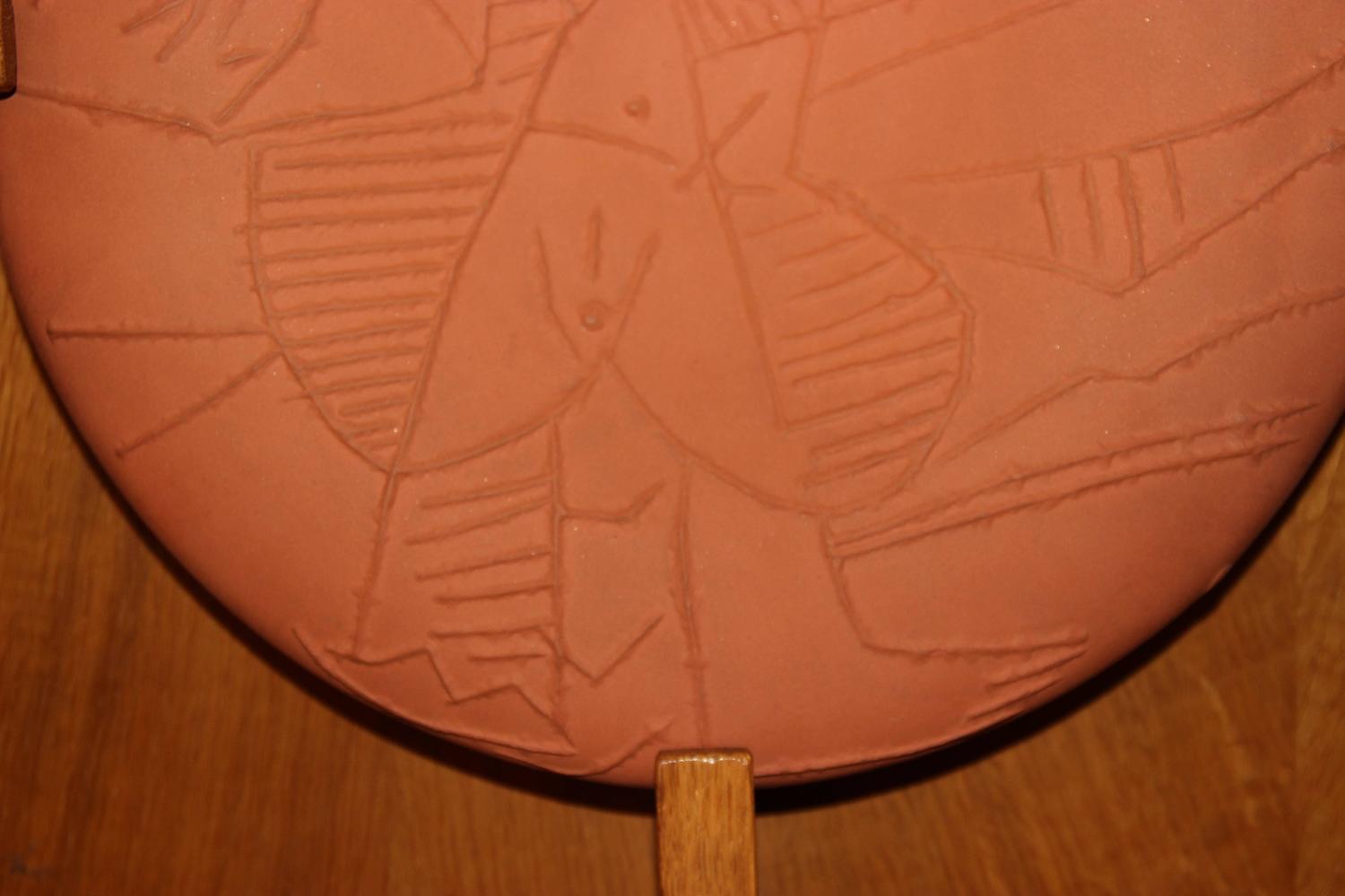 Pablo Picasso, Terracotta Plate, Madoura Plein Feu, Signed and Numbered ...