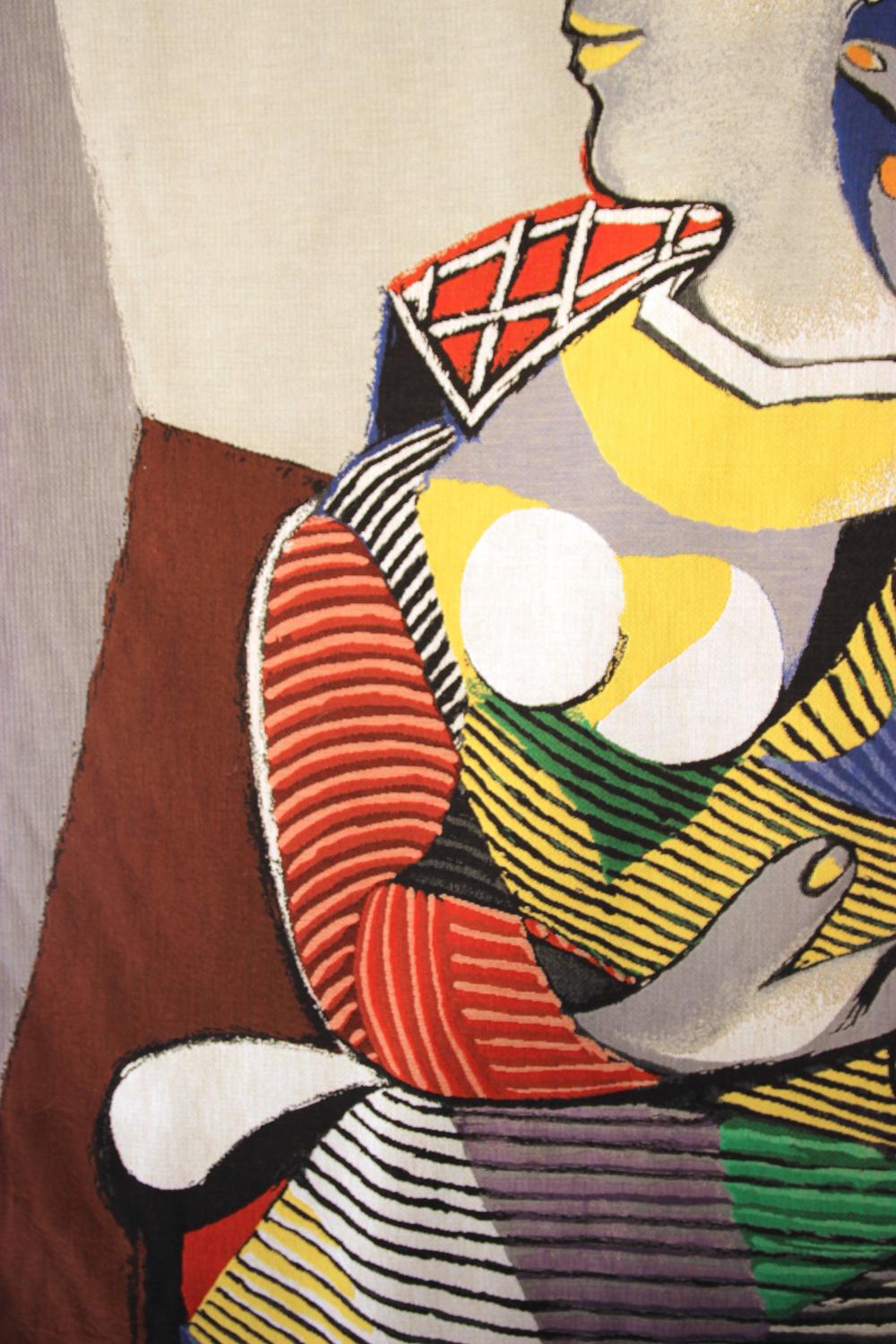 After Pablo Picasso, "Portrait de Marie Thérèse, 1937" Tapestry For ...