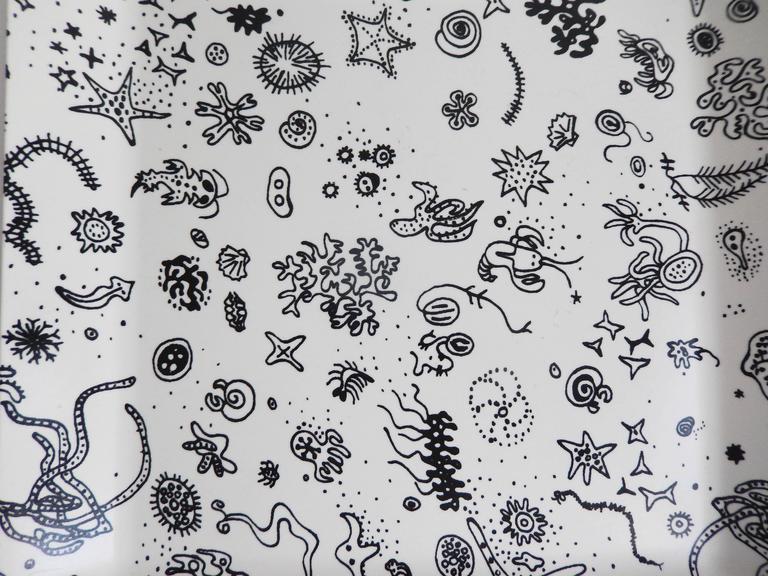 Mid-Century "Sea Things" Tray Designed by Ray Eames at 1stdibs