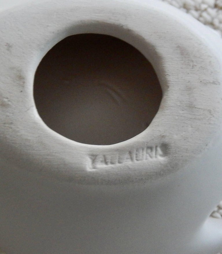 French Mid-Century White Faience Dove/Andre Baud/Vallauris For Sale at ...