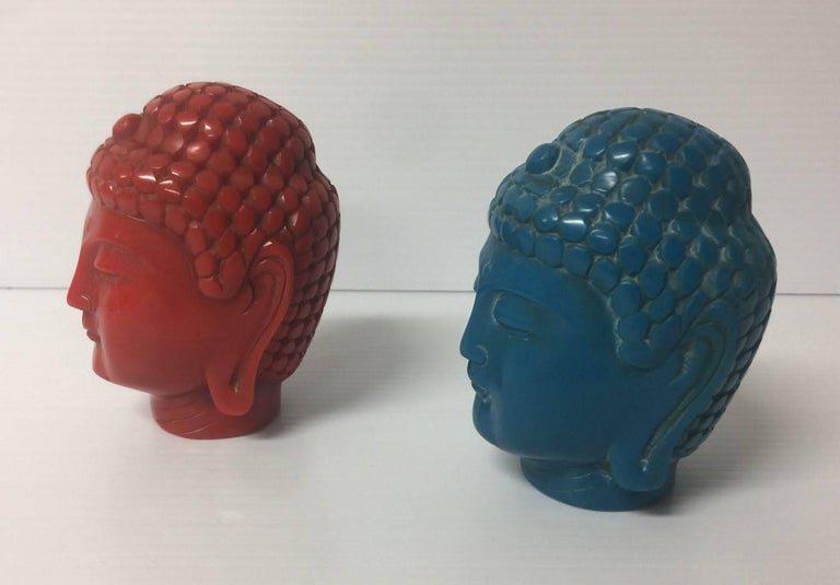 Midcentury Bakelite Buddha Heads at 1stDibs