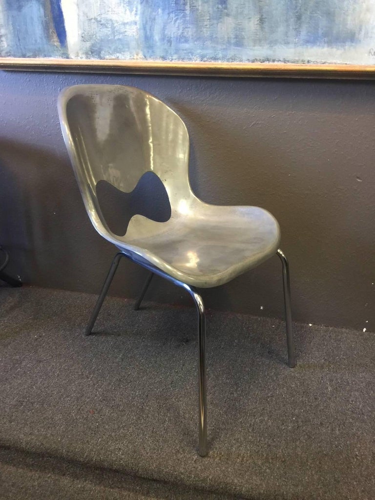 Pair of Stainless Steel Chairs by Karim Rashid for Umbra For Sale at ...