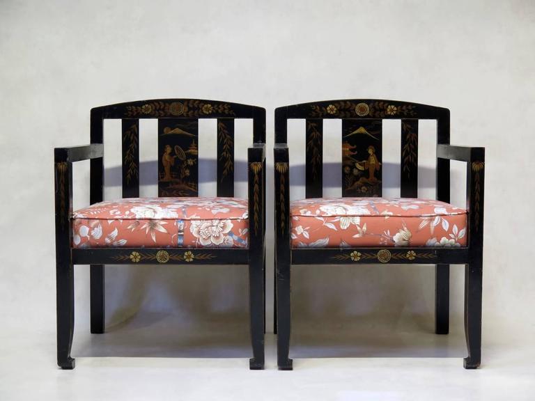 Chinese Art Deco Style Living-Room Set at 1stDibs
