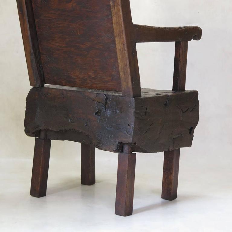 Primitive Chair, France, circa 15th Century at 1stDibs