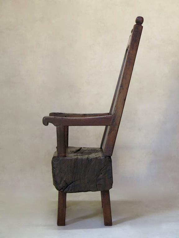 Primitive Chair, France, circa 15th Century at 1stDibs
