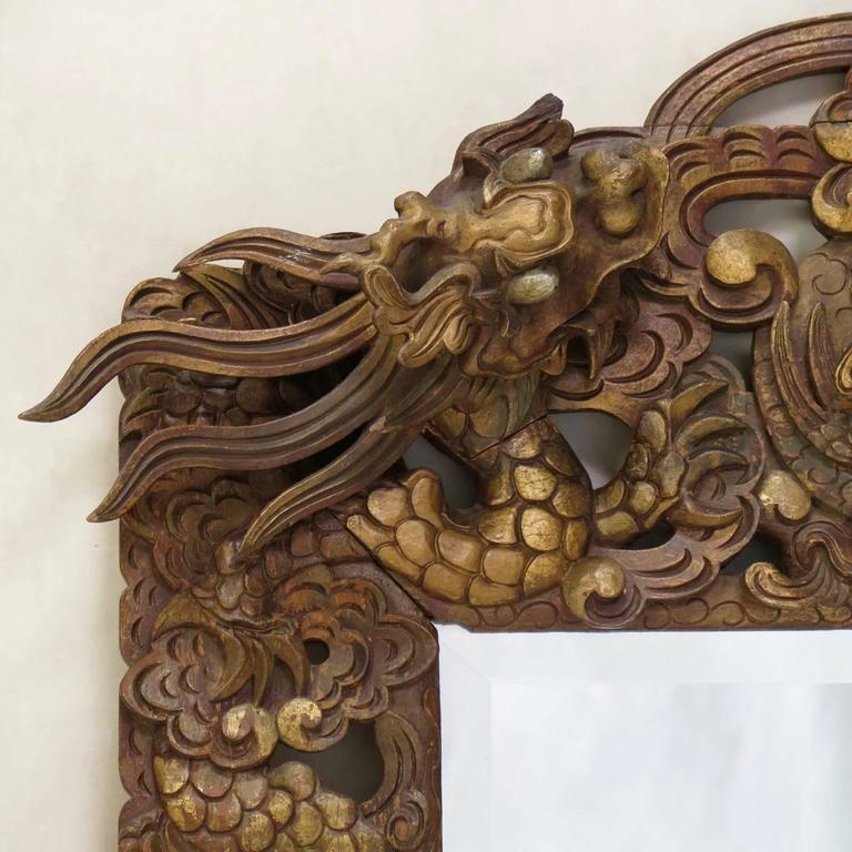 Chinese Style "Dragon" Mirror, France, circa 1880s at 1stDibs | dragon ...