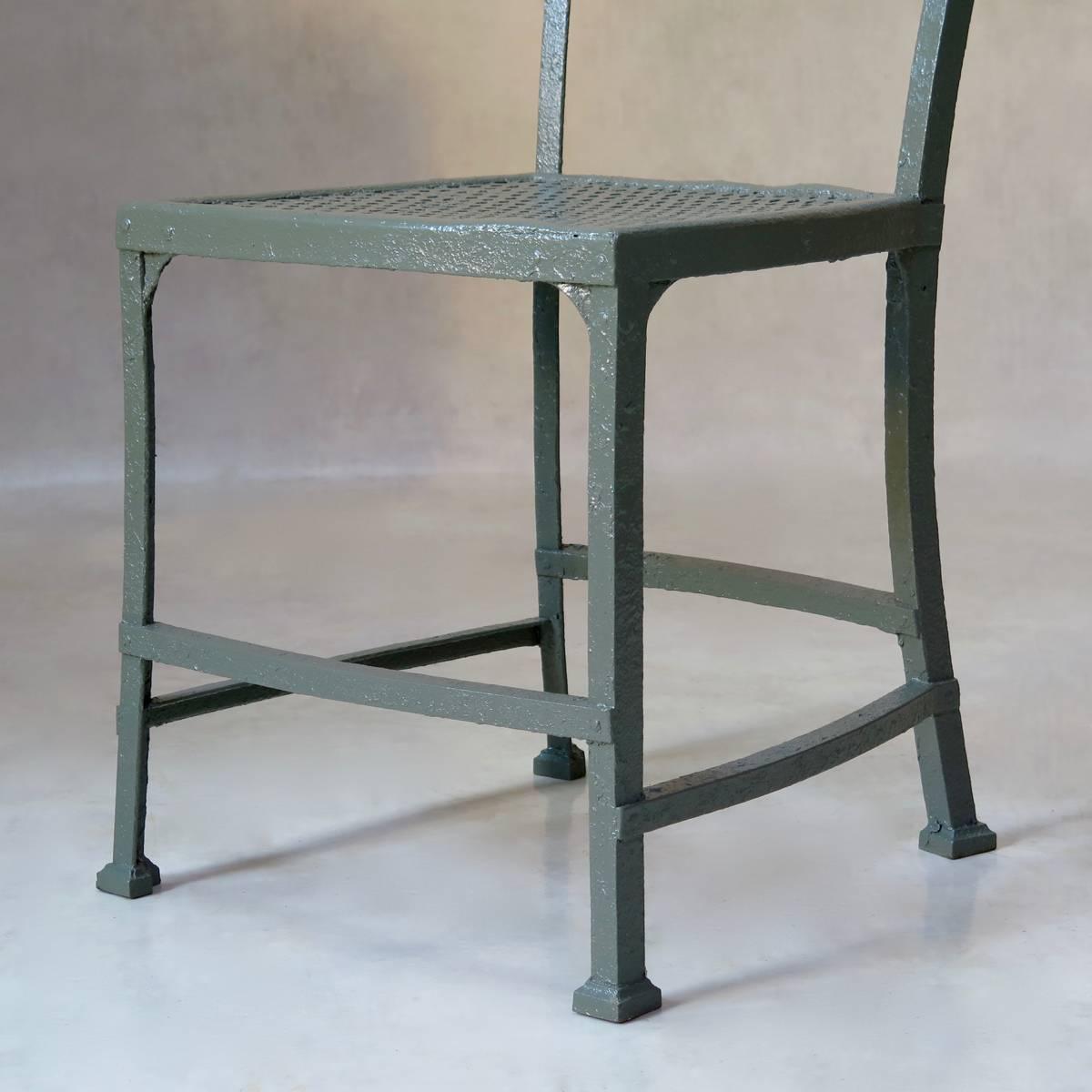 12-Piece "Rothschild" Iron Seating Set from Arras, France, circa 1920s ...