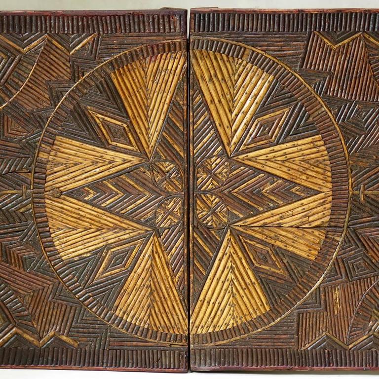 Oblong Twig-Top Table in Two Parts, France, 19th Century For Sale at ...