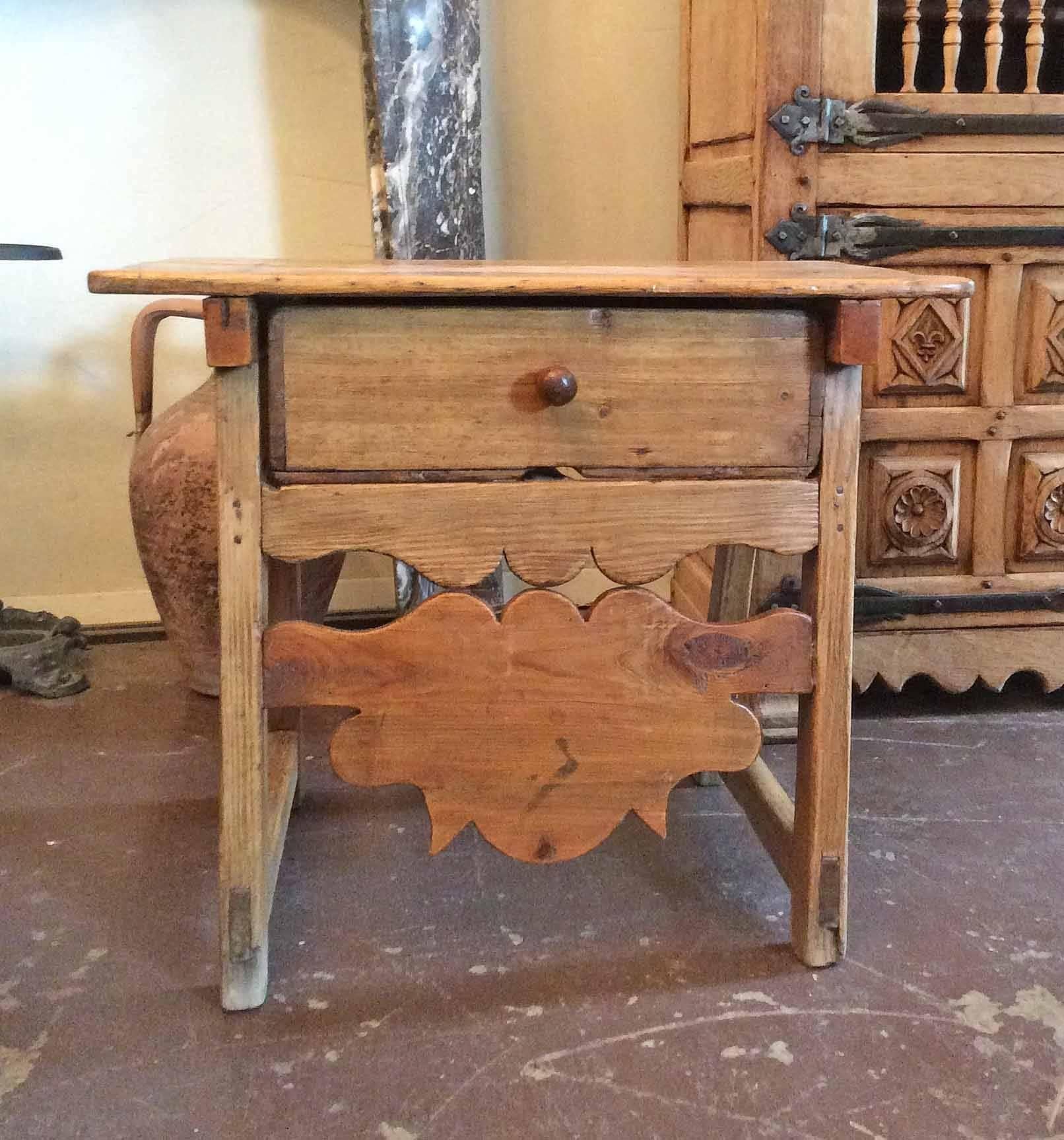 Antique Spanish Side Table at 1stDibs