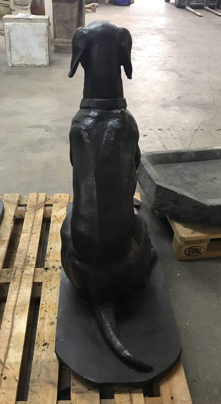 Antique Cast Iron Dogs, circa 1920 For Sale at 1stDibs