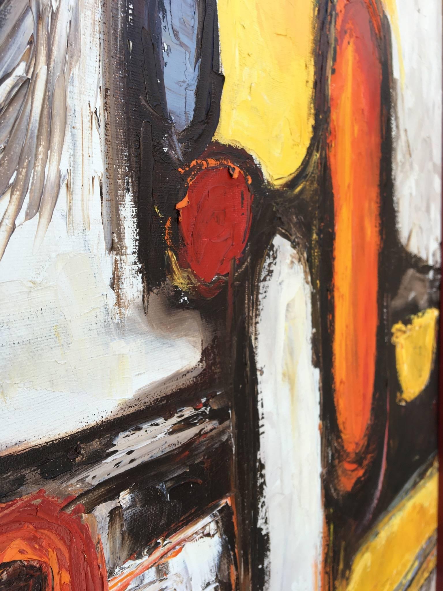 1970s Acrylic Abstract Painting by Alix Thayer at 1stDibs | 1970s ...