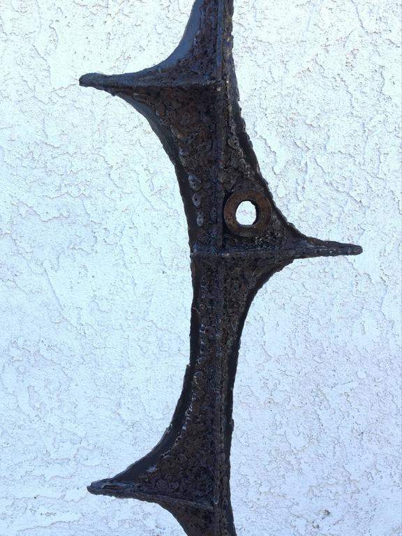 Brutalist Studio Sculpture by John De La Rosa at 1stDibs