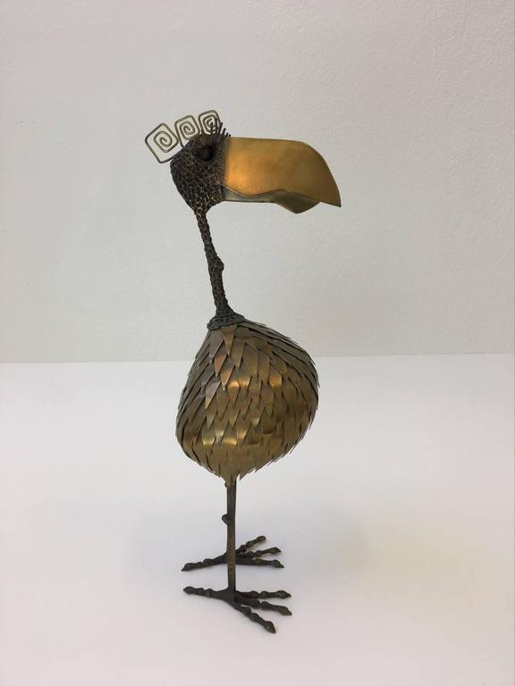 Brass and Bronze Family of Dodo Birds Sculptures at 1stdibs