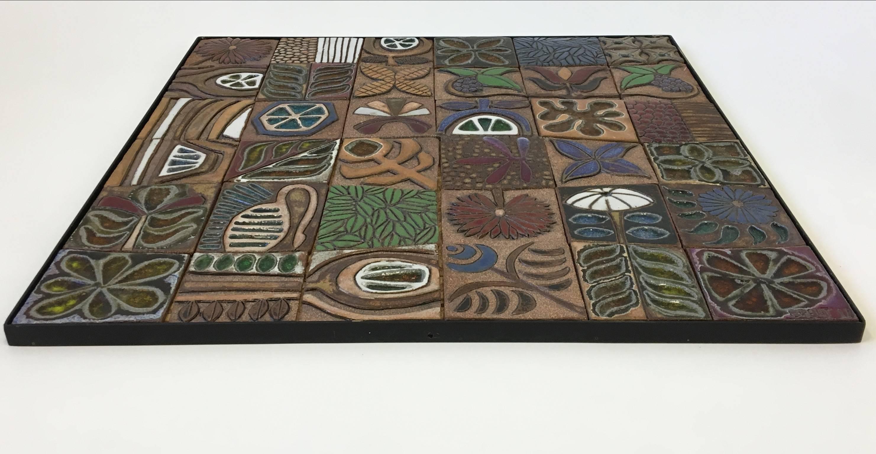 Studio Ceramic Ceramic Tile Mural by Brent Bennett at 1stDibs | brent ...