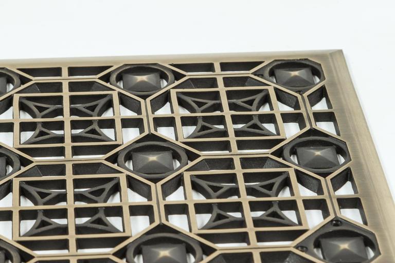 Bronze Grille by Historical Arts and Casting at 1stDibs
